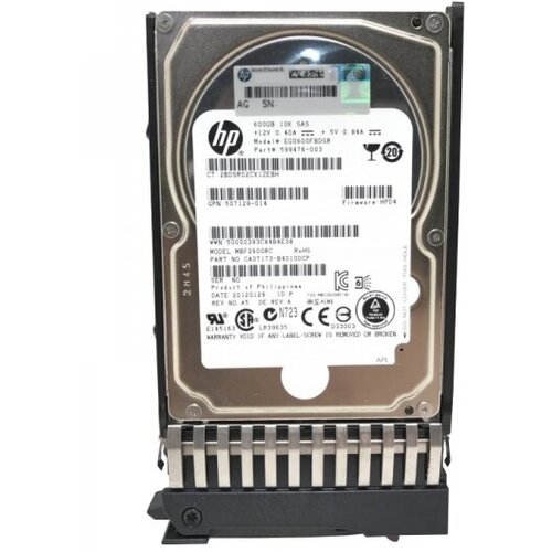 Жесткий диск HP CA07173-B40100CP 600Gb SAS 2,5" HDD