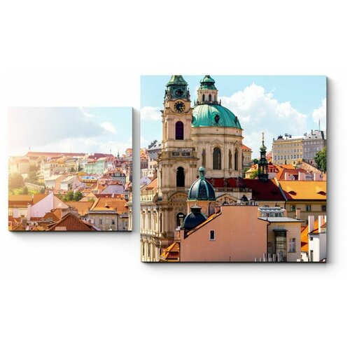 Модульная картина Великолепная Прага100x60