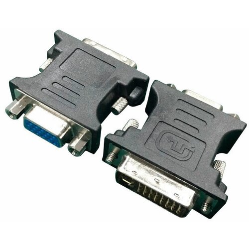 Cablexpert Переходник DVI-VGA, 29M/15F, черный, пакет (A-DVI-VGA-BK)