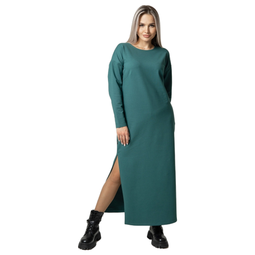 Платье Elena Tex, размер 48, зеленый