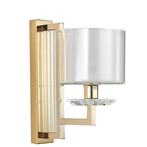 Настенный светильник Newport 4401/A Gold, E14, 60 Вт, цвет арматуры: золотой