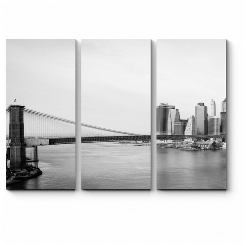 Модульная картина Панорама Манхэттена 90x65
