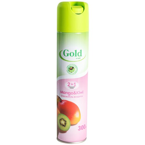 Gold Wind аэрозоль Mango & Kiwi, 300 мл, 