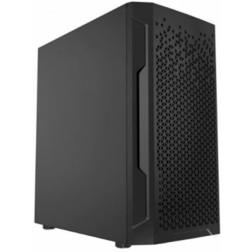 Корпус mATX Powercase Mistral Micro Z2B SI CMIMZB-F2SI черный, без БП, USB 3.0, 2*USB 2.0, audio