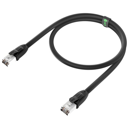 GCR Патч-корд LSZH PROF кат.8 ethernet 50.0 метров SFTP, RJ45, CU, 26 AWG, черный, (7752355)