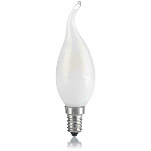 Лампа филаментная Ideal Lux Candela Свеча 4Вт 380Лм 3000К CRI80 Е14 230В Белый Не дим 151793