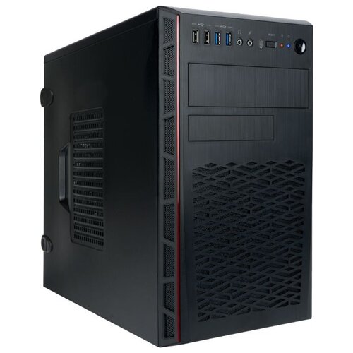 Корпуса для ПК InWin Корпус Inwin EMR065BL RB-S500HQ70 черный 450W mATX 2xUSB2.0 2xUSB3.0 audio