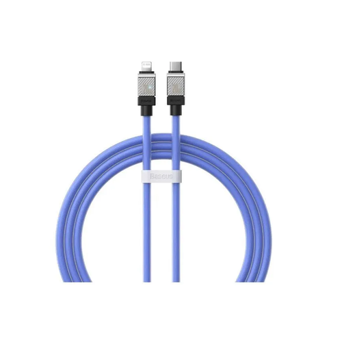 Кабель Baseus CoolPlay Series Fast Charging Cable Type-C to Apple Lightning 20W 2m (CAKW000103) Голубой
