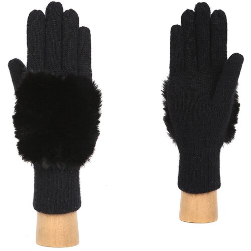 Перчатки  FABRETTI, размер 7, черный