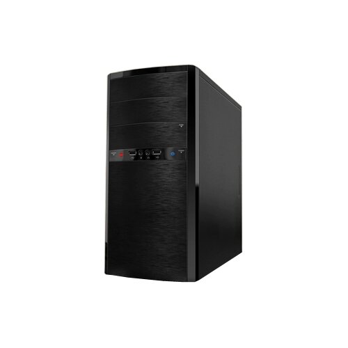Компьютерный корпус Powerman ES722 400 Вт, черный