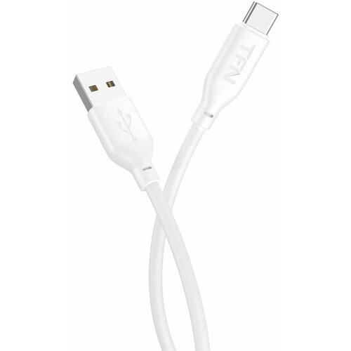 Кабель USB Type-C TFN silicone 0.6m white (TFN-C-SIL-AC06M-WH)