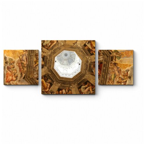 Модульная картина Собор Санта Мария дель Фьоре 90x39