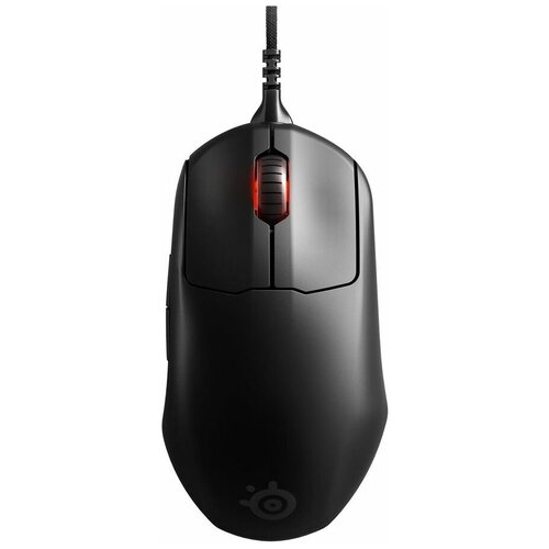 Мышь SteelSeries Prime +, игровая, оптическая, проводная, USB, черный [62490]