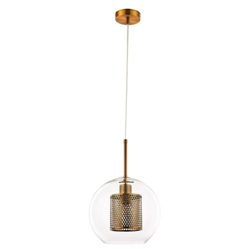 Светильник Arte Lamp Manchester A7625SP-1AB, E27, 60 Вт, кол-во ламп: 1 шт., цвет: бронза