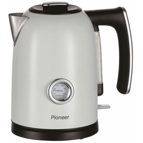 Чайник электрический PIONEER KE560M 1,7 л, 2200 Вт, белый