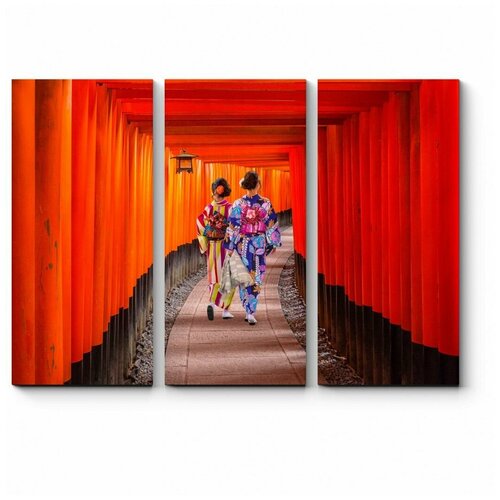 Модульная картина Дух Японии, Киото 90x65