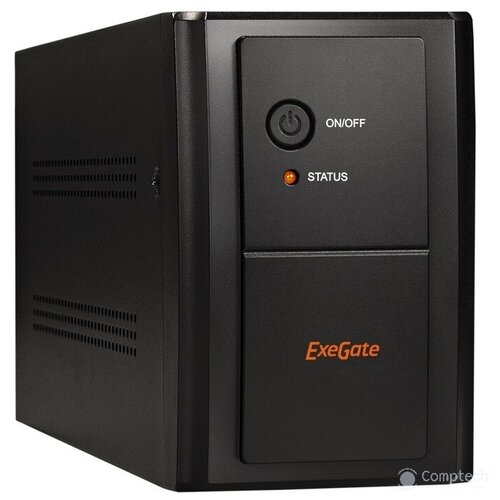 Exegate EP285507RUS ИБП ExeGate SpecialPro UNB-1600. LED. AVR. EURO. RJ. USB