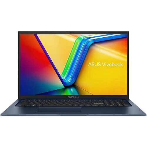 17.3" Ноутбук ASUS Vivobook 17 X1704ZA-AU024W 1920x1080, Intel Core i3 1215U 1.2 ГГц, RAM 8 ГБ, DDR4, SSD 512 ГБ, Intel UHD Graphics, Windows 11 Home, RU, 90NB10F2-M000T0, quiet blue