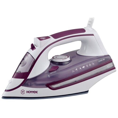 Утюг Hottek HT-955-006, фиолетовый/белый