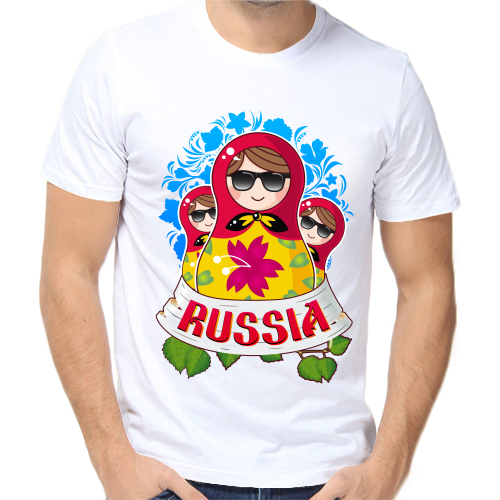 Футболка размер (56)3XL, белый