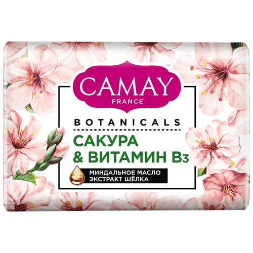 Мыло твердое CAMAY BOTANICALS Японская сакура 85 г