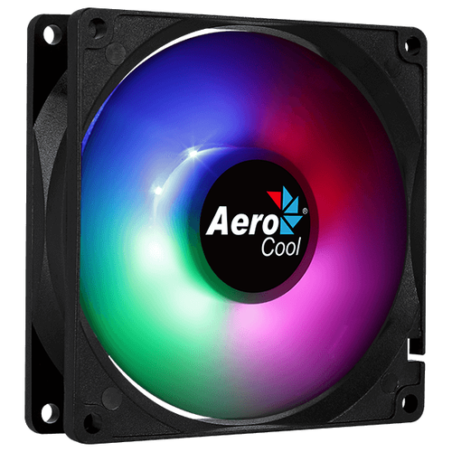Вентилятор для корпуса AeroCool Frost 9, черный/прозрачный/RGB подсветка