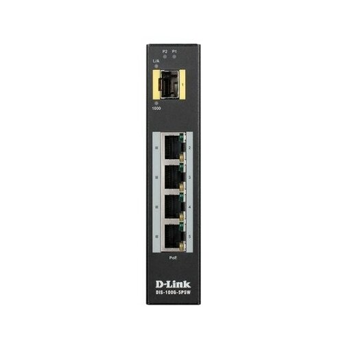 Коммутатор D-Link DIS-100G-5PSW/A1A