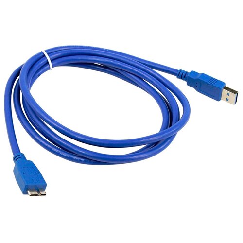 Кабель VCOM USB - USB micro-B (VUS7075), 1.8 м, 1 шт., синий