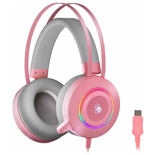 Наушники A4Tech Bloody G521 pink