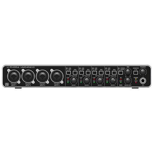 Внешняя звуковая карта BEHRINGER U-PHORIA UMC404HD