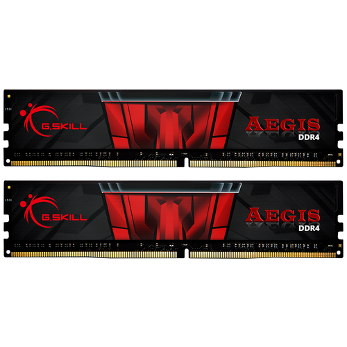 Оперативная память G.SKILL Aegis 32 ГБ (16 ГБ x 2 шт.) DDR4 3200 МГц DIMM CL16 F4-3200C16D-32GIS