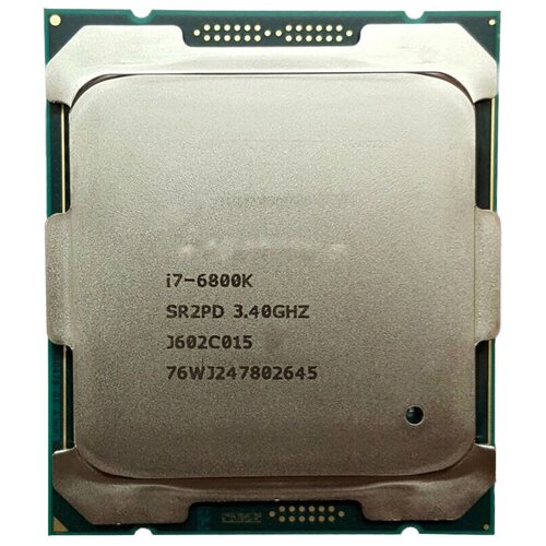 Процессор Intel Core i7-6800K LGA2011-3,  6 x 3400 МГц, OEM