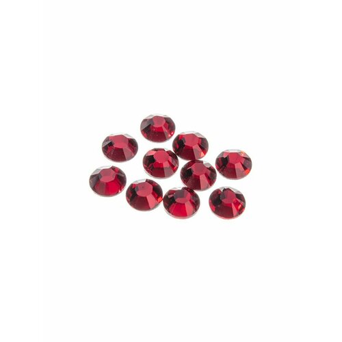 Стразы цветные круглые, Swarovski, SS16, 10шт, 004 №012, IRISK, Д010-06-01