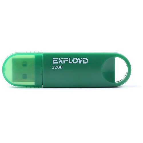 Флешка EXPLOYD 570 32 ГБ, 1 шт., green