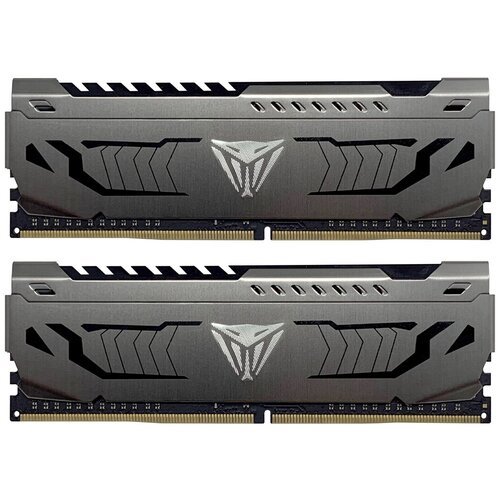 Оперативная память Patriot Memory VIPER STEEL 16 ГБ (8 ГБ x 2 шт.) DDR4 3200 МГц DIMM CL16 PVS416G320C6K