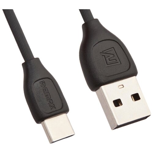 Кабель Remax Lesu USB - USB Type-C (RC-050a), 1 м, 1 шт., чёрный