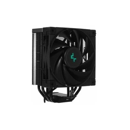 Кулер для процессора DEEPCOOL AK400 ZERO DARK LGA1700/1200/115X/AM5/AM4 (18шт/кор, TDP 260W, PWM, Fan 120mm, 4 тепл. Трубки, черный) RET (AK400 ZERO DARK)