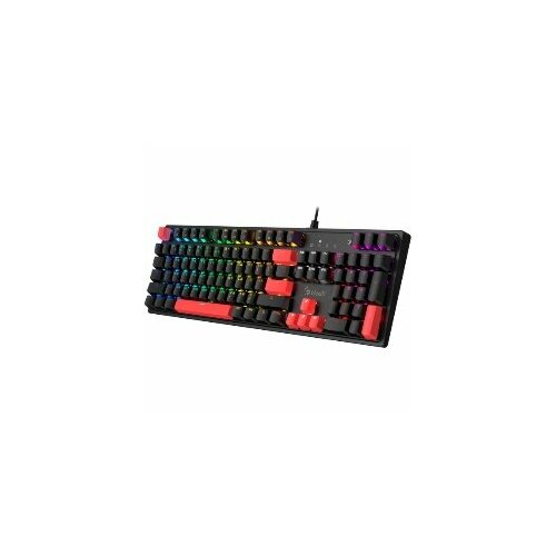 S510N (FIRE BLACK) Клавиатура A4Tech Bloody S510N механическая черный USB for gamer LED