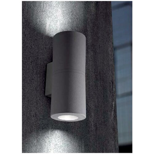 Светильник уличный архитектурный FUMAGALLI FRANCA 90 2L WALL GREY FROSTED GU10 LED 7W CCT SET