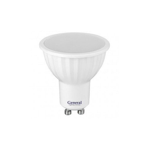 Светодиодная LED лампа General MR16 GU10 10W 4500K 4K 50x56 пластик/алюм GLDEN-MR16-10-230-GU10-4500 661062 (упаковка 10 штук)
