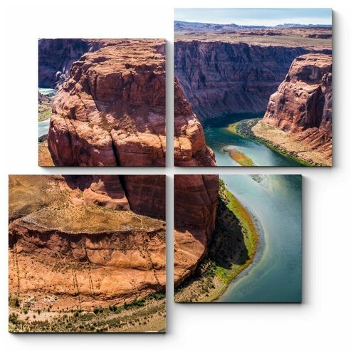 Модульная картина Река в Колорадо 110x110