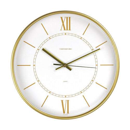 Часы настенные Тройка Золото d30,8 см