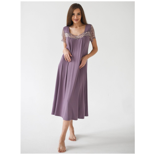 Сорочка Текстильный Край, размер 56, розовый