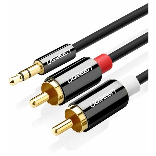 Кабель аудио UGREEN 10749 mini Jack 3.5 - 2 x RCA