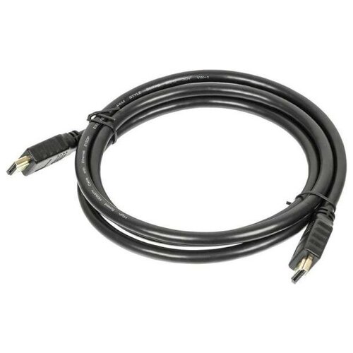 Кабель HDMI 1.5м BURO BHP HDMI 2.0 круглый черный