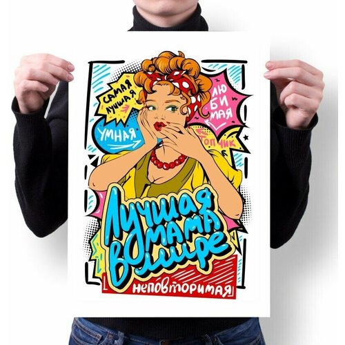 Плакат MIGOM А3 Принт "День Мамы, подарок Маме" - 10
