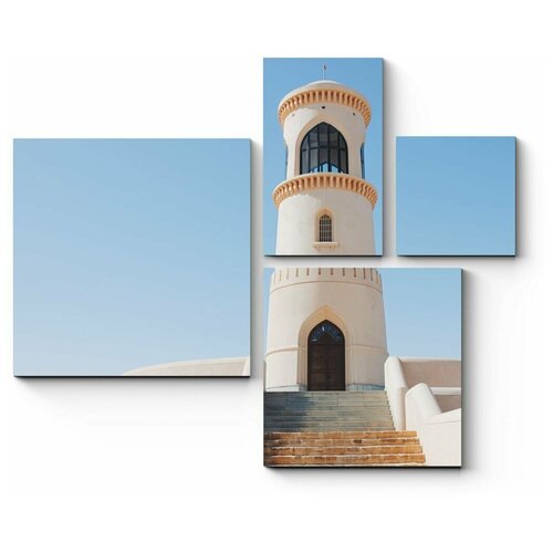 Модульная картина Cмотровая башня в Омане162x135