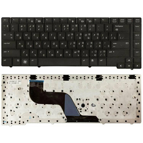 Клавиатура для ноутбука HP NSK-HGM01 черная без рамки
