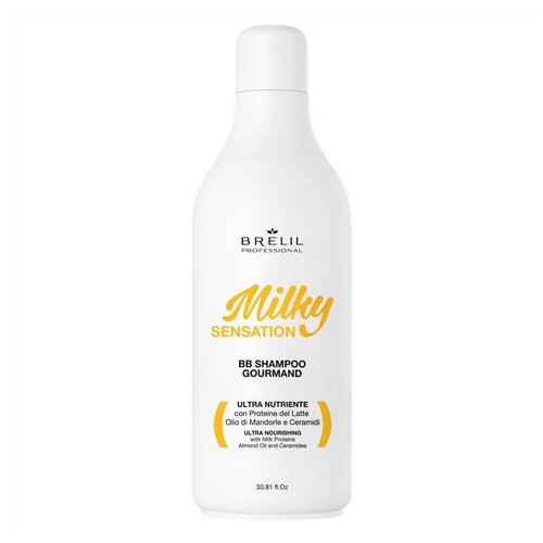 Brelil Professional шампунь питательный Milky Sensation BB SHAMPOO GOURMAND, 1000 мл