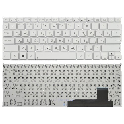 Клавиатура для ноутбука ASUS VivoBook S200 белая